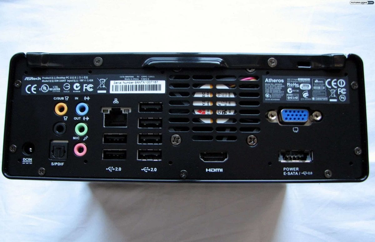 ASRock ION 330HT NetTop HTPC Review – Page 2 – Futurelooks