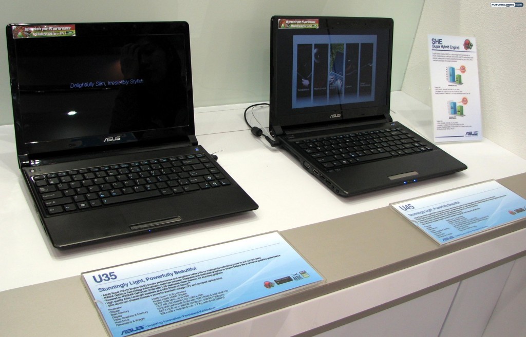 COMPUTEX 2010 – Asus Notebooks, Netbooks, and Tablets – Futurelooks