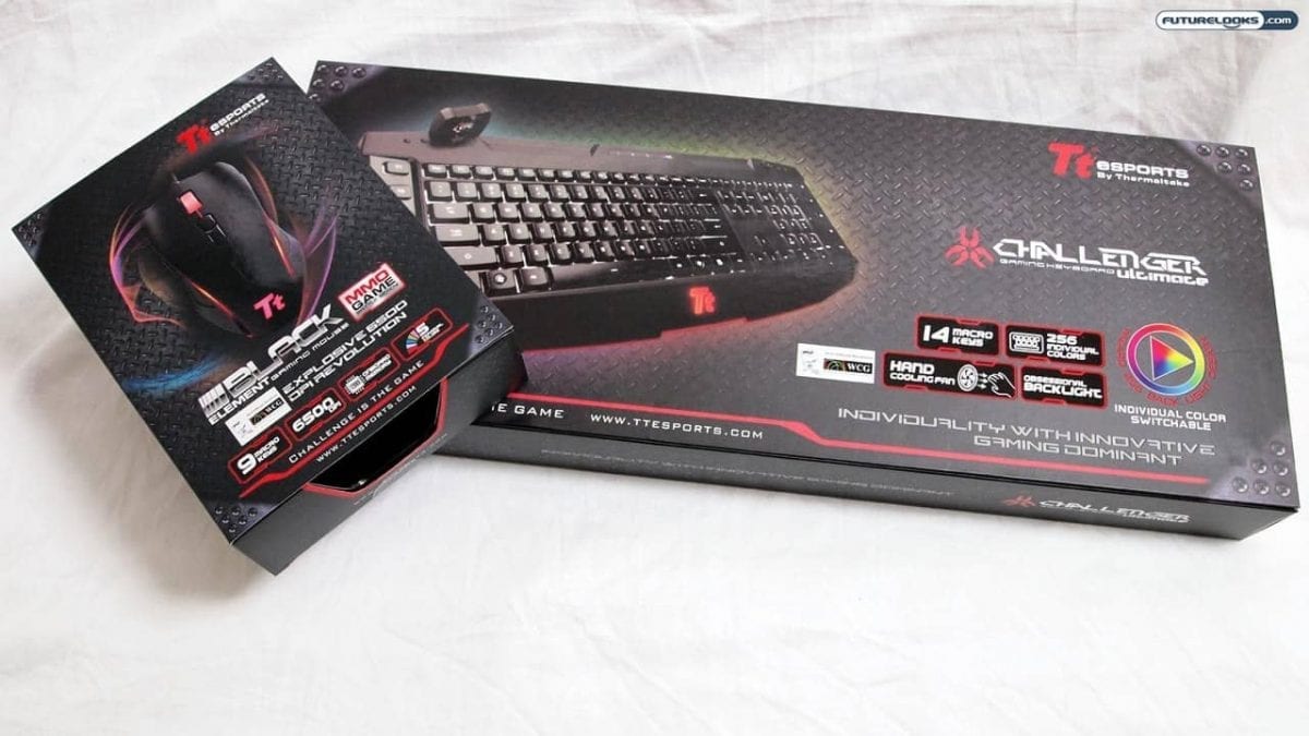 Thermaltake’s Tt eSports Challenger Ultimate Gaming Keyboard and Black ...