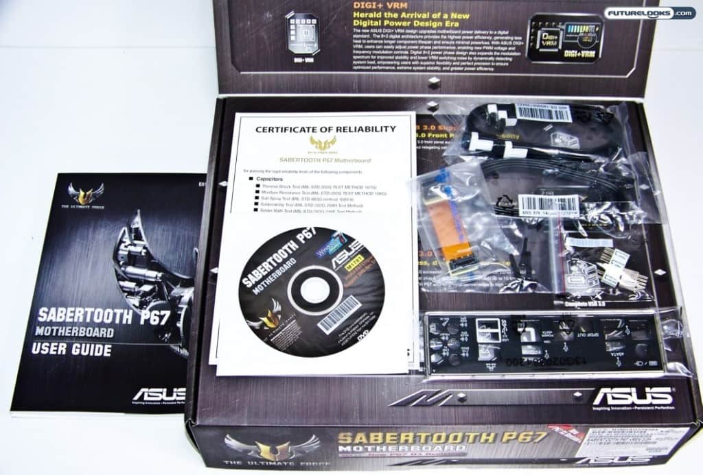 ASUS Sabertooth P67 (B3 Revision) LGA1155 Sandy Bridge ATX Motherboard ...