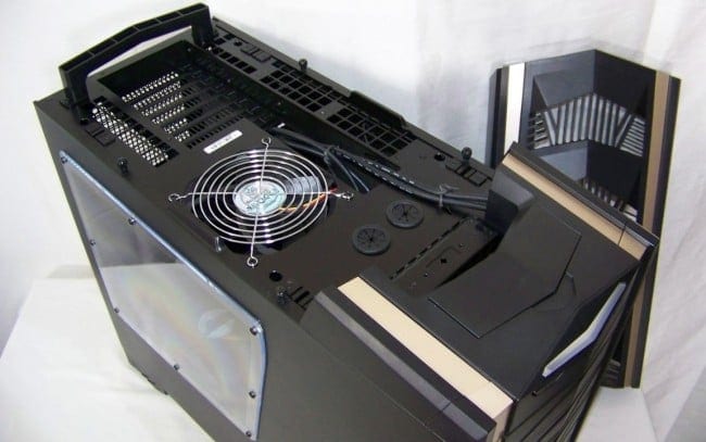 Silverstone Raven 3 (RV03) Full Tower Computer Chassis & Strider Gold ...