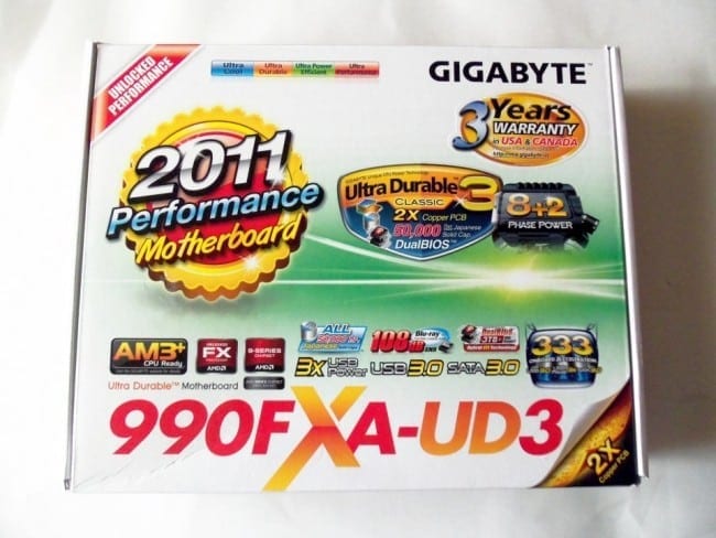 GIGABYTE GA-990FXA-UD3 AM3+ ATX Motherboard Review – Futurelooks