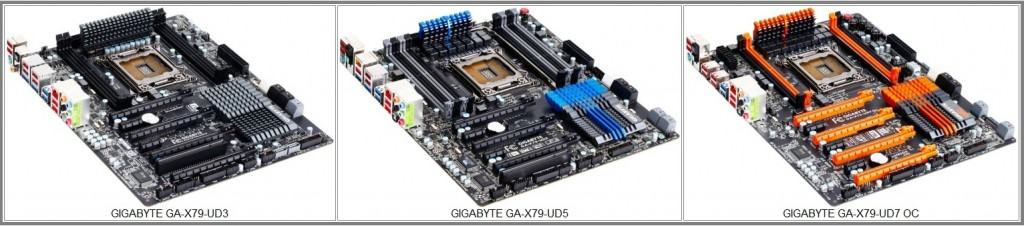 GIGABYTE’s GA-X79-UD3 and GA-X79-UD7 (OC) LGA2011 ATX Sandy Bridge-E ...