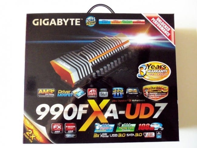 GIGABYTE GA-990FXA-UD7 AM3+ ATX Motherboard Review – Futurelooks