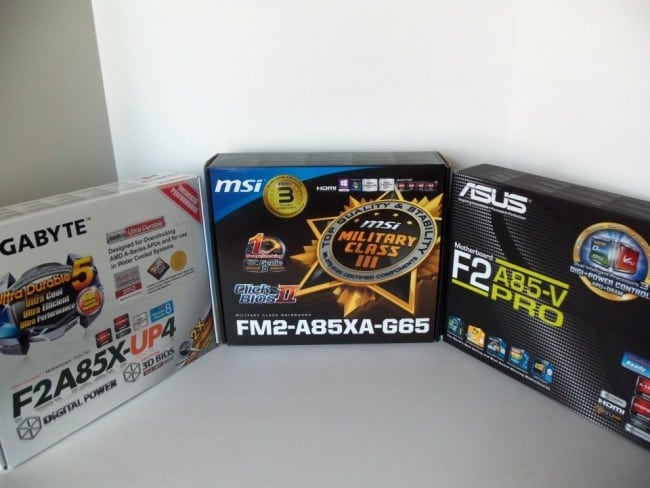 The Futurelooks AMD A85 Series FM2 Motherboard Round Up Featuring ASUS ...