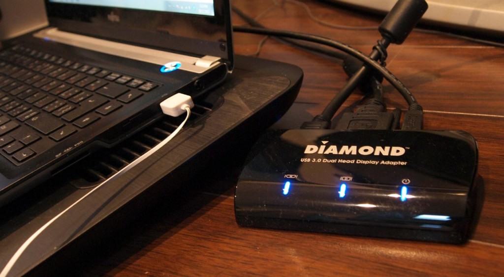 Diamond Multimedia Dual View DV100 USB 3.0 Dual Display Graphics ...