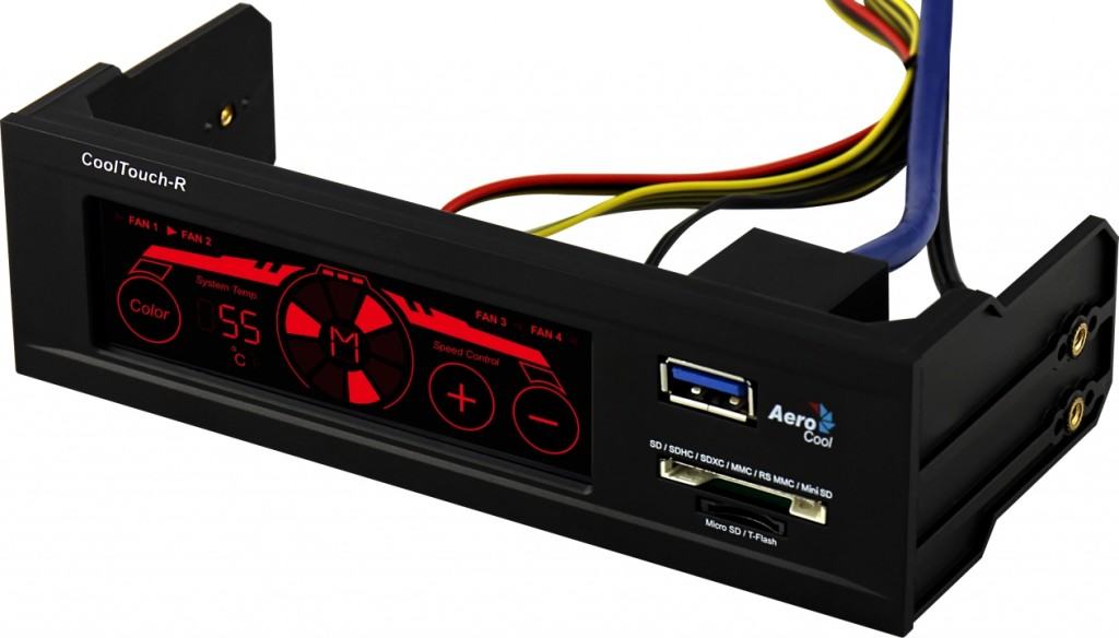 Aerocool Releases New Touch Friendly Fan Controller – Futurelooks