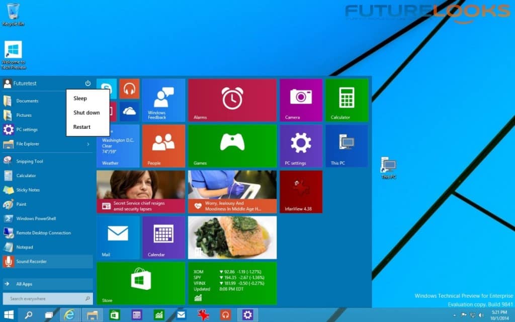 Five Things We Like (So Far) About Windows 10 – Futurelooks