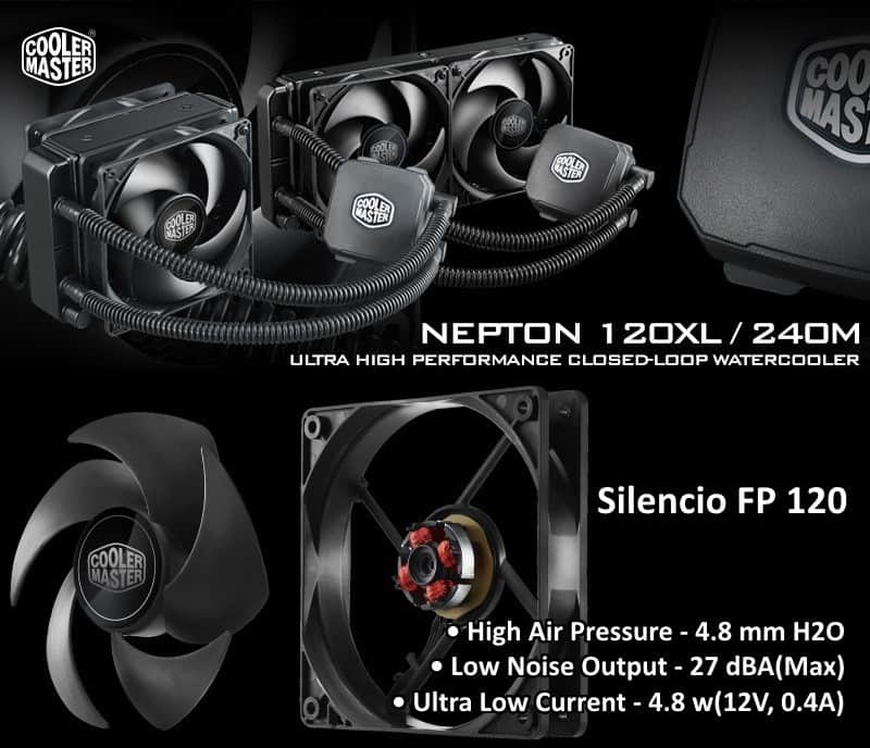 Cooler Master Nepton 120XL and 240M Liquid Cooling Systems – Futurelooks