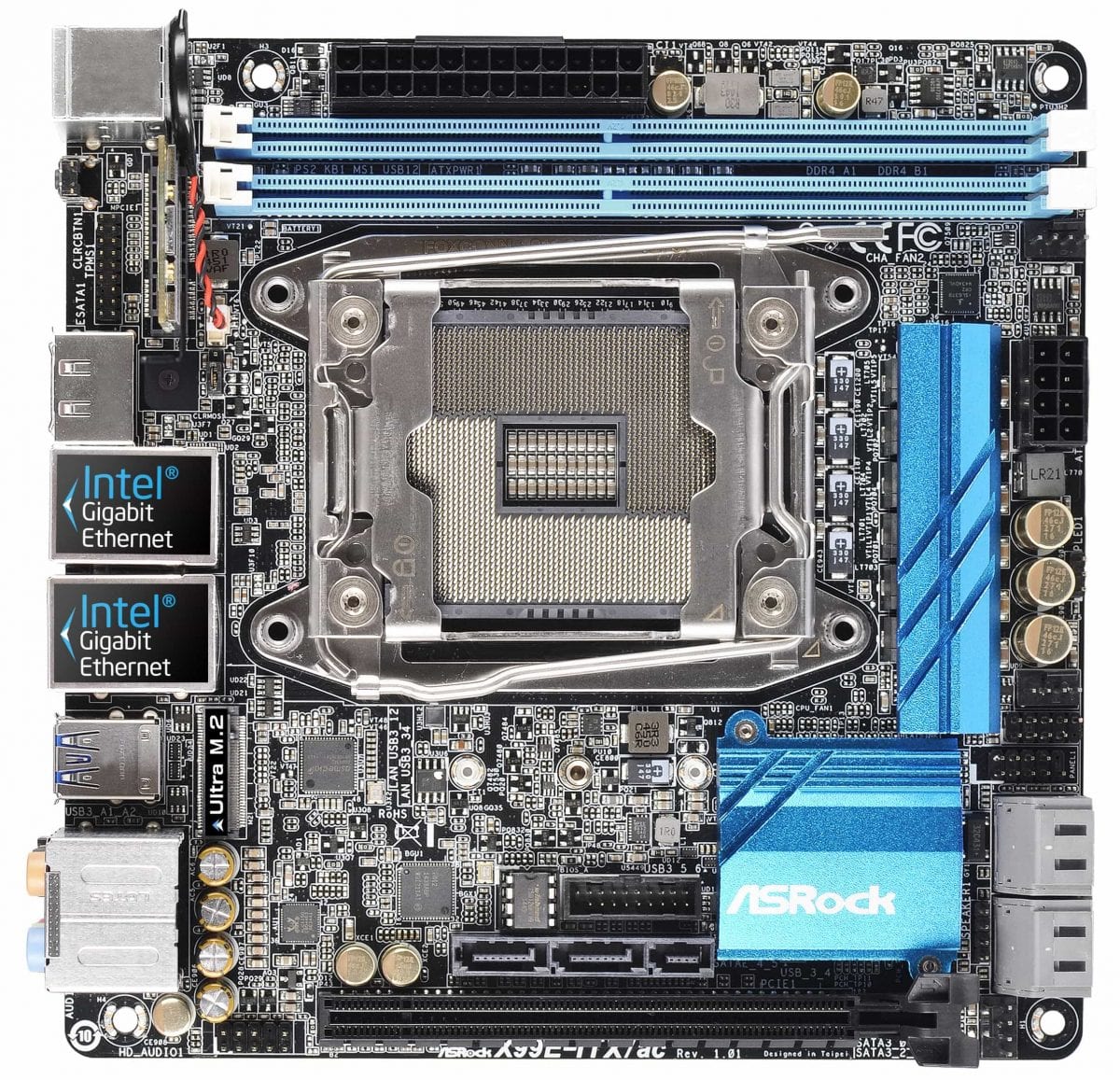 ASRock X99E-ITX/ac -World’s First Mini-ITX X99 Motherboard – Futurelooks