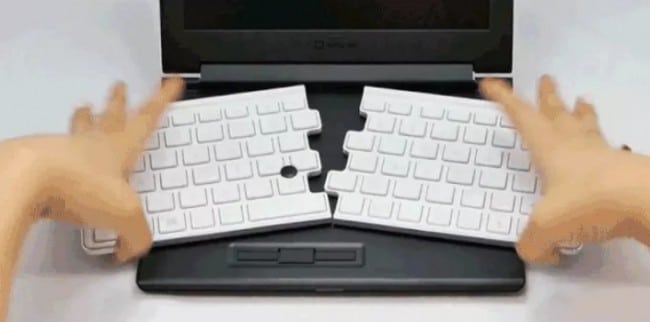 King Jim Creates 8-Inch Laptop with Rotating 12-Inch Keyboard – Futurelooks