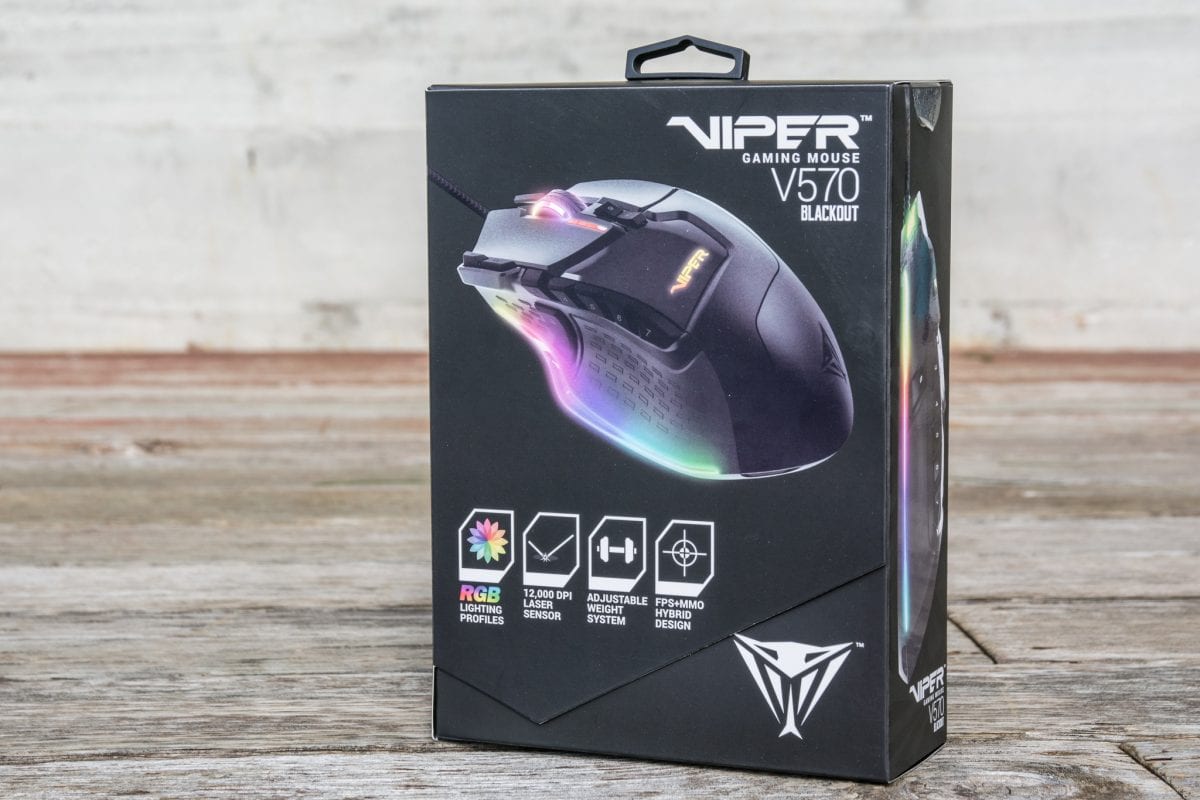 Patriot Viper V570 Blackout Edition Gaming Mouse Review – Futurelooks