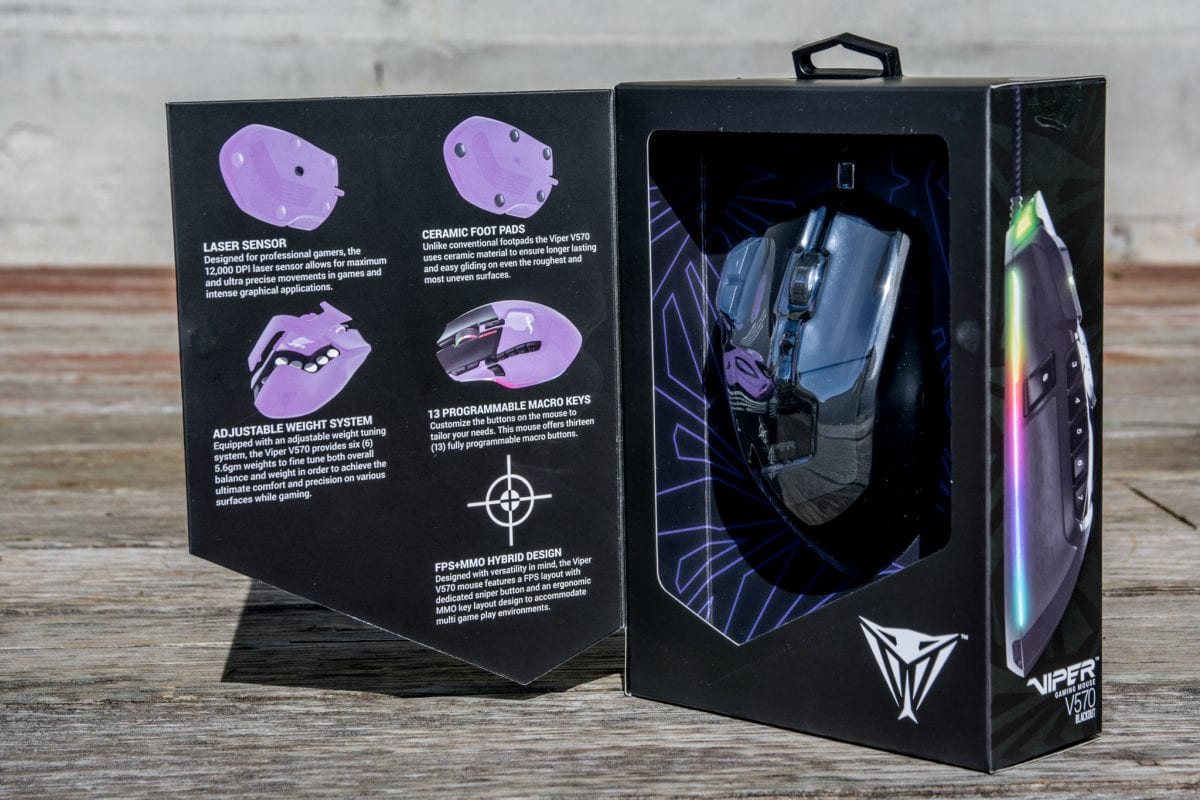 Patriot Viper V570 Blackout Edition Gaming Mouse Review – Futurelooks