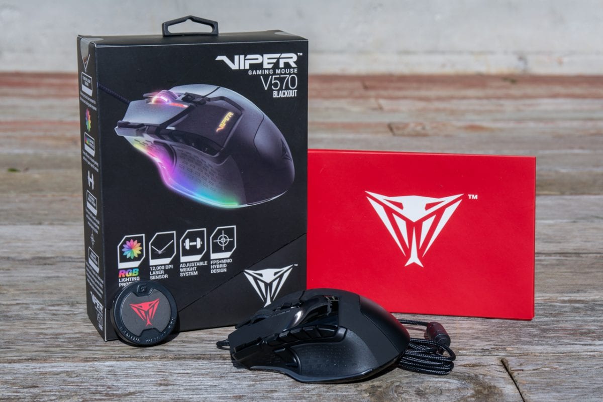 Patriot Viper V570 Blackout Edition Gaming Mouse Review – Futurelooks